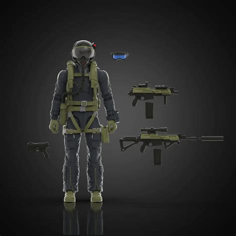 New Night Force Parth Wolf Spider Varma Gi Joe Classified Series Figure Toy Habits