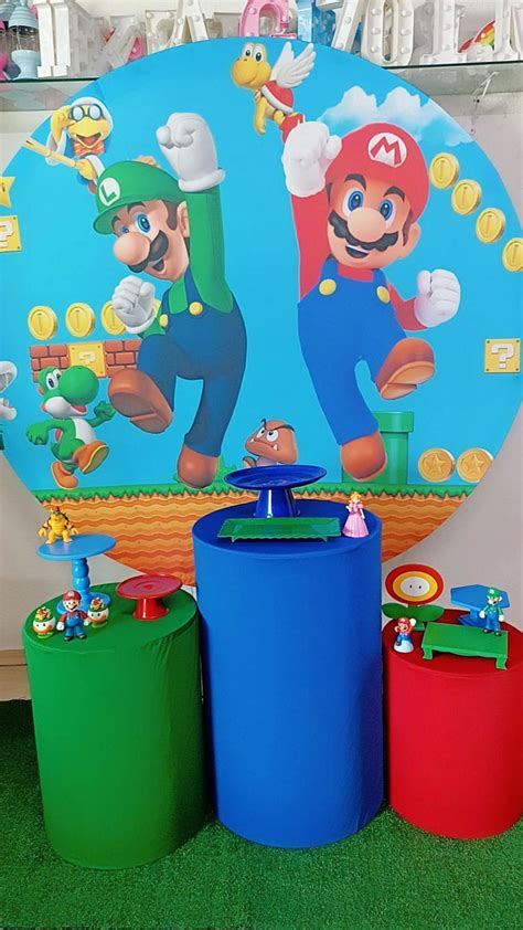 Kit Pegue e Monte Mario Bros Locação Elo7 Produtos Especiais