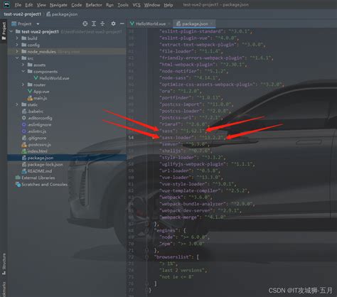 使用vue cli初始化一个vue2的项目后，在该项目中引入sass编写css样式的步骤及踩坑 vue sass csdn博客