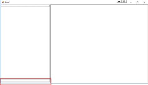 C WinForms ListBox Does Not Fill Whole Space When Dock Property Is