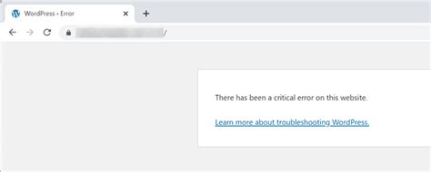 How To Fix The Critical Error In WordPress Step By Step