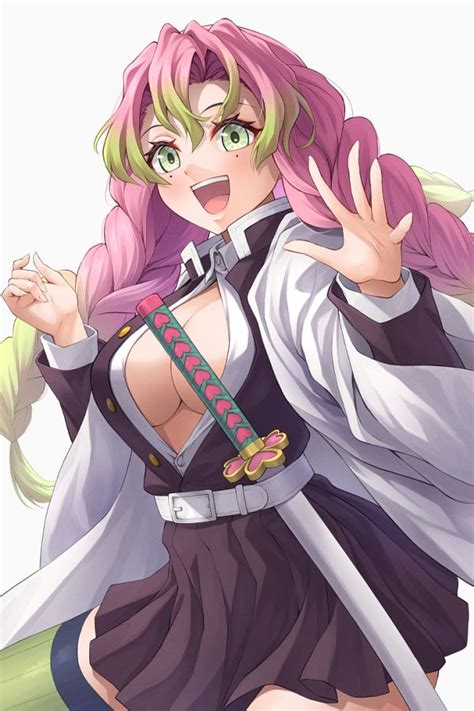 Kanroji Mitsuri Kimetsu No Yaiba Image By Tenchan Man 3959348