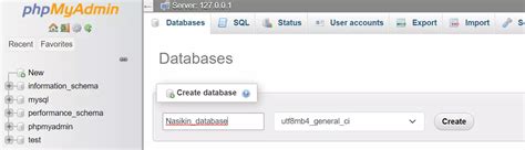 cara membuat database di xampp wp gan