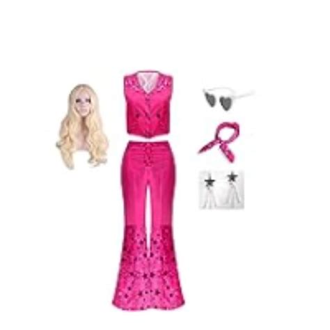 Spmcoejs Adult Barbie Cowgirl Costume New Full Set La Gem