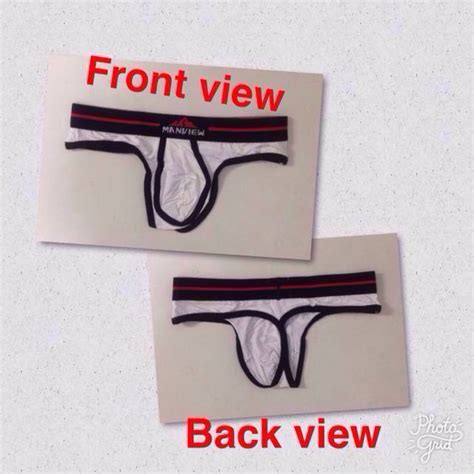 Manview Gstring Mens Fashion Bottoms Sleep And Loungewear On Carousell
