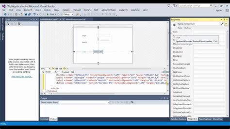 Wpf Tutorial 1 Basics Of A Wpf Application Youtube