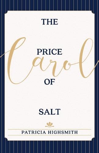 The Price Of Salt By Patricia Highsmith Waterstones