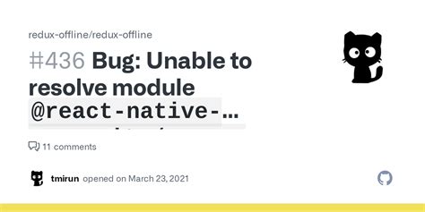 Bug Unable To Resolve Module React Native Community Async Storage