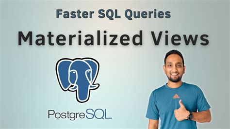 Materialized View In SQL Faster SQL Queries Using Materialized Views