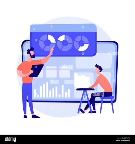 Statistics Data Analysis Financial Administration Circular Diagram