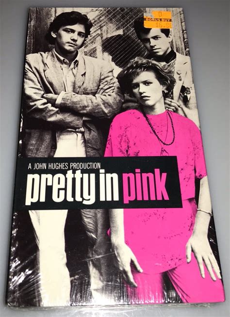 Pretty In Pink Vhs Molly Ringwald Andrew Mccarthy New Sealed W Watermarks 1991