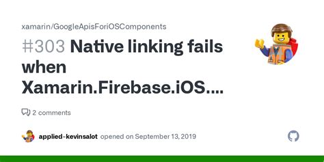 Native Linking Fails When Xamarin Firebase IOS InstanceID Added Issue