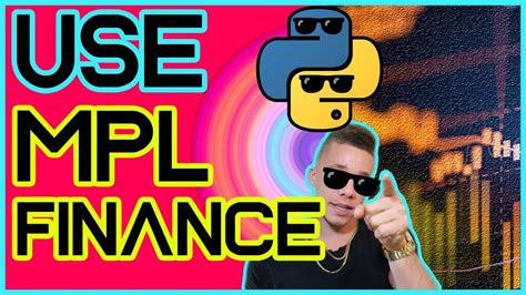 how to plot candlestick stock charts in python with mpl finance youtube