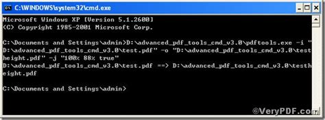 edit pdf page content scale of height using command line verypdf knowledge base