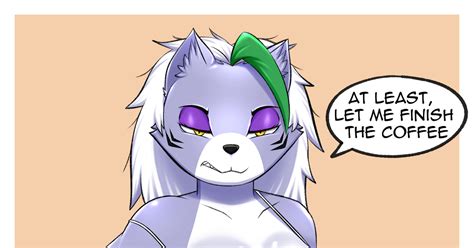 Furry Thicc Bigbreasts Roxanne Morning Coffee Pixiv
