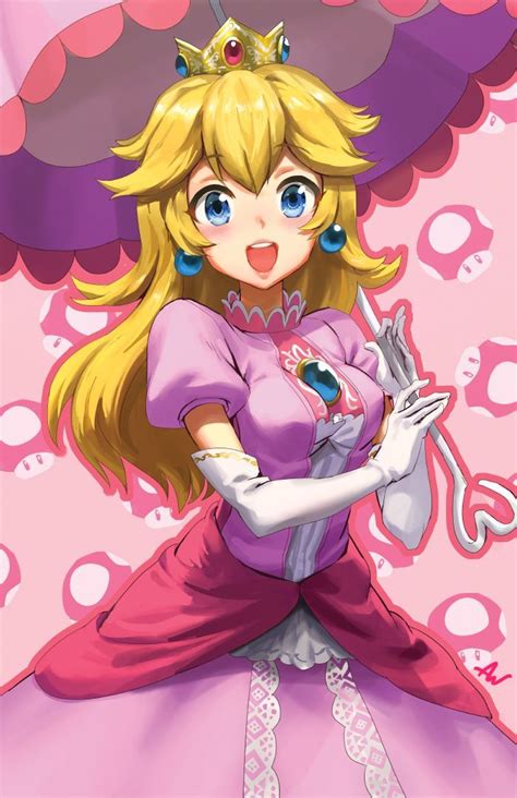 Peach By Athenawyrm On Deviantart Super Princess Super Princess Peach Peach Mario
