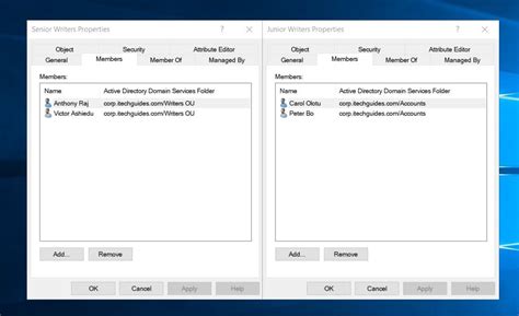 find nested groups and members in active directory with powershell