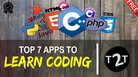 top 7 apps to learn programming in 2021 youtube