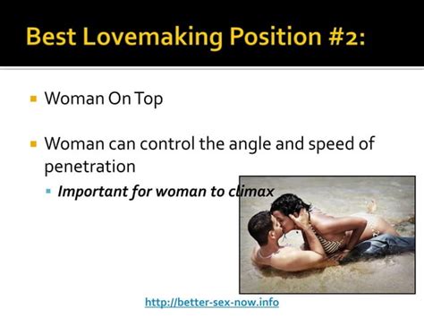 The Best Lovemaking Positions To Try