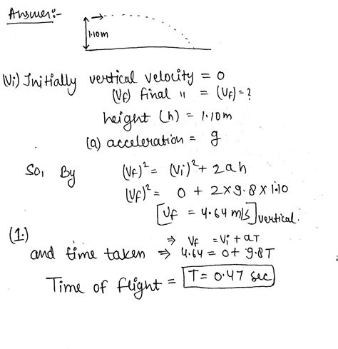 [solved] 3 for the calculation of horizontal velocity use the average course hero