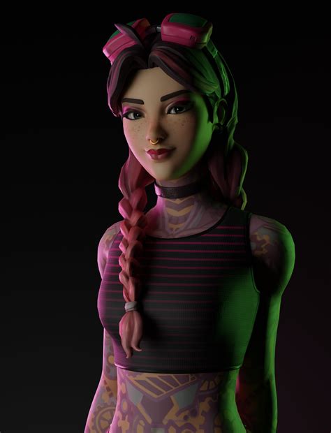 Fortnite Beach Jules Fan Art