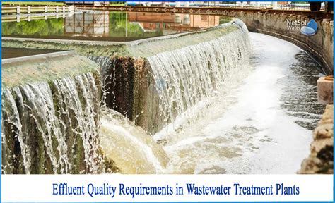 What Is Wastewater Effluent Standards Netsol Water
