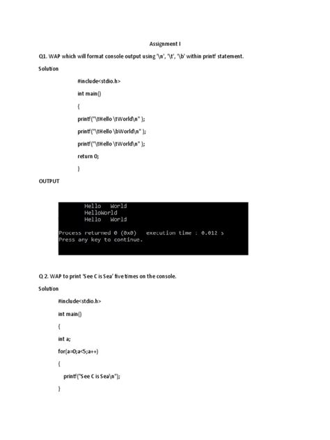 assignments pdf computer programming teaching mathematics