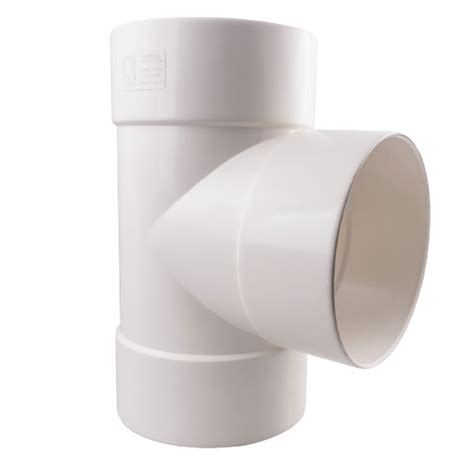 Tee PVC De 3 Plg Para Drenaje Inyectado Gris Y Blanca ElBaratillo