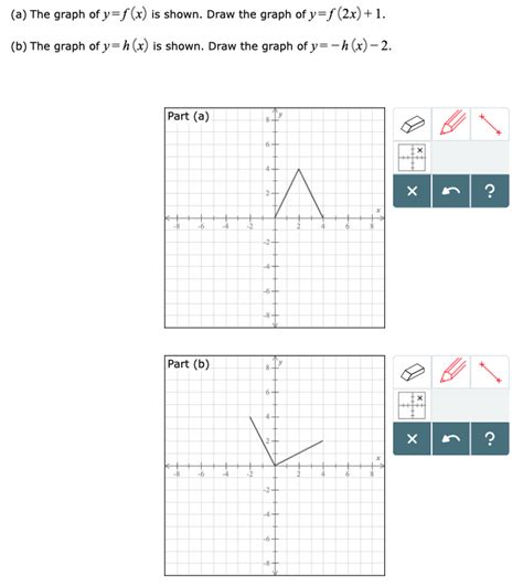 solved a the graph of y f x is shown draw the graph of