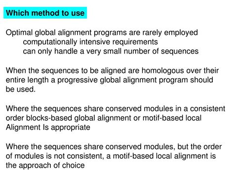 ppt multiple sequence alignment powerpoint presentation free download id 733431