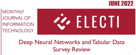 deep neural networks and tabular data survey review