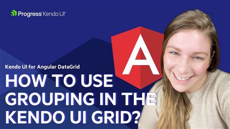 how to use grouping in the kendo ui grid youtube