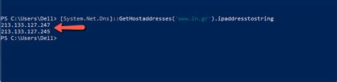 how to resolve hostname from ip address and vice versa with powershell askme4tech