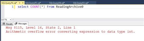 Msg 8115 Level 16 Arithmetic Overflow Jim Salaseks Sql Server Blog