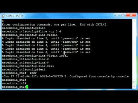 How To Enable SSH On Cisco Router Running IOS YouTube
