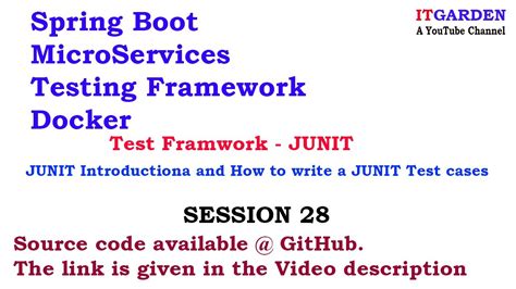 introduction to junit and how to write a simple junit testcases youtube