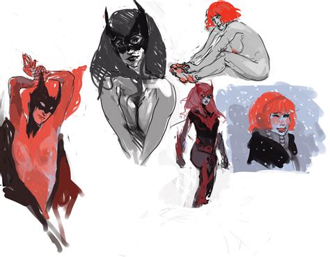 Rule 34 Batman Series Batwoman Breasts Dc Female Female Only Kate Kane Nipples 802652