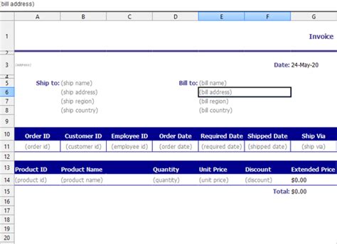 samples mindfusion spreadsheets for java