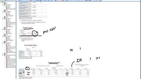 poisson regression interpreting spss results brief demo youtube