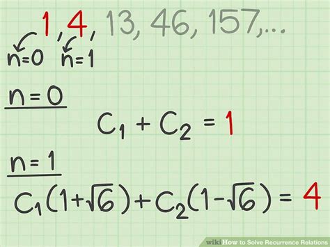 5 ways to solve recurrence relations wikihow