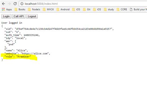 asp net mvc role based authorization with identityserver4 stack vrogue