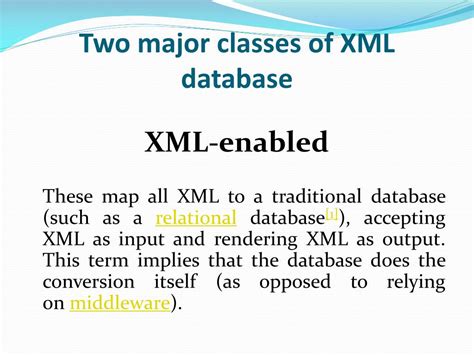 ppt xml storage and indexing native xml powerpoint presentation free download id 4678758