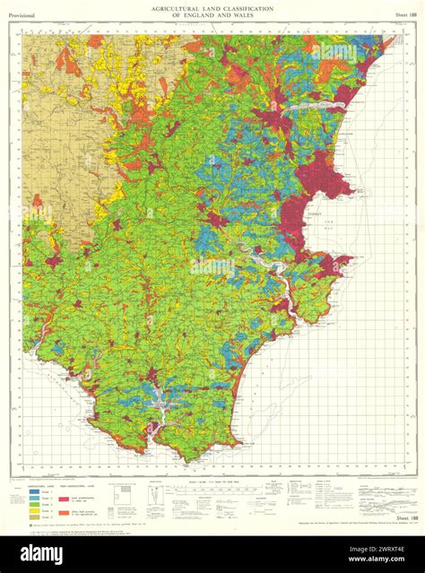 Agricultural Land Classification 188 Torquay South Hams Devon Dartmoor