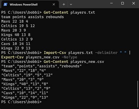 Powershell How To Convert Text File To Csv File Collecting Wisdom