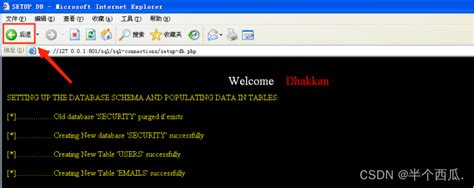 web安全 sql注入靶场搭建（玩转整个注入环境 ） csdn博客