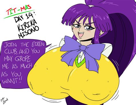 Rule 34 Big Breasts Black Eyes Breasts Bigger Than Head Eiken Huge Breasts Kirika Misono Mr