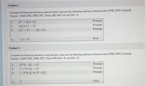 solved logic problem solve using basic rules and the