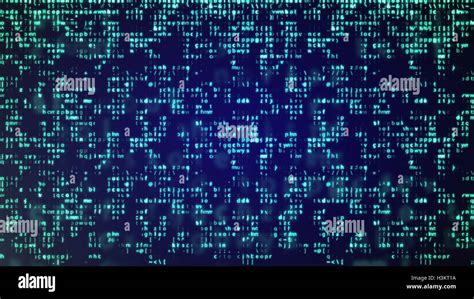 abstract blue technology background binary computer code programming coding hacker concept