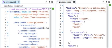 simple json example url