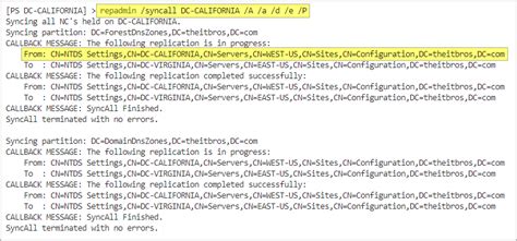 Repadmin Tool Checking Active Directory Replication Status TheITBros